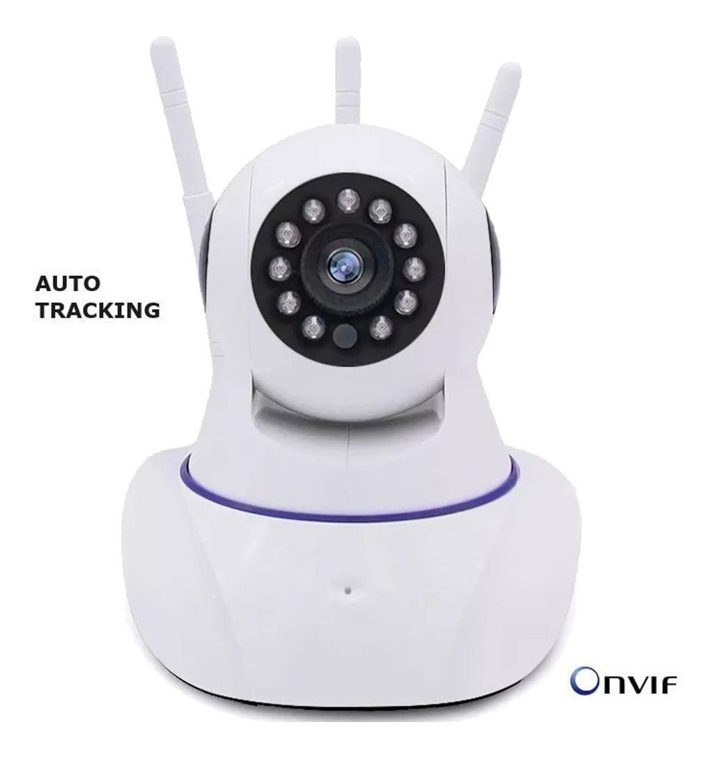CAMERA ROBO INTELIGENTE IP WI-FI 3 ANTENAS INOVA CAM-5702 - Home Tech
