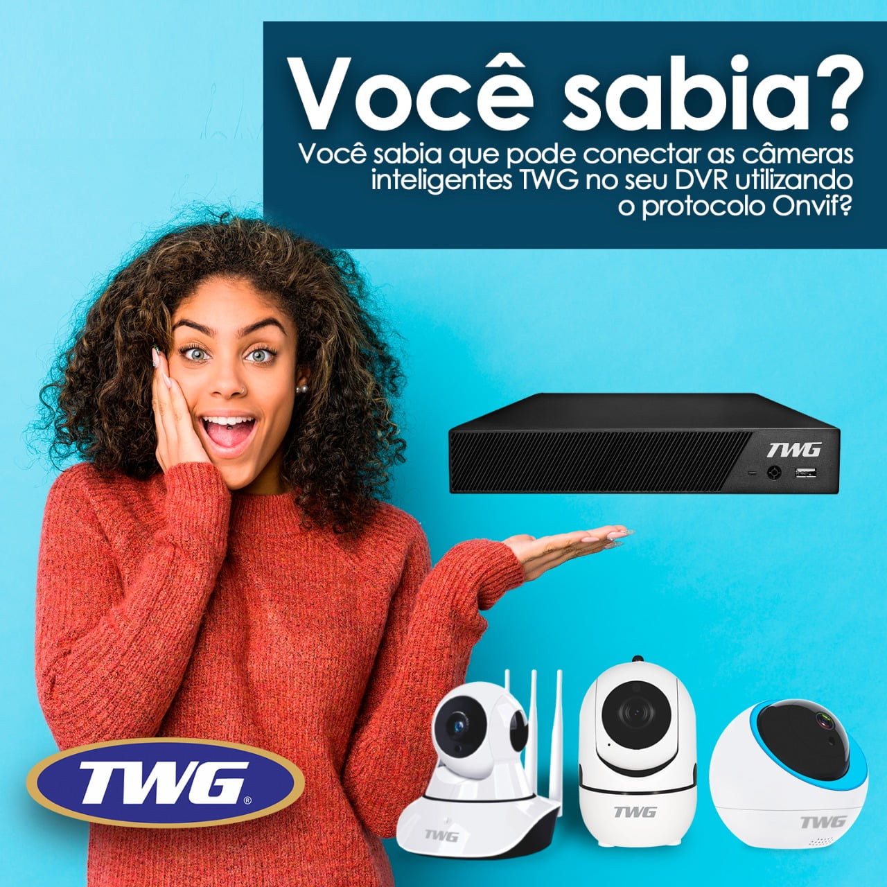 DVR STAND ALONE 8 CANAIS 1080N 6X1 TWG TW-6108T LM - Home Tech